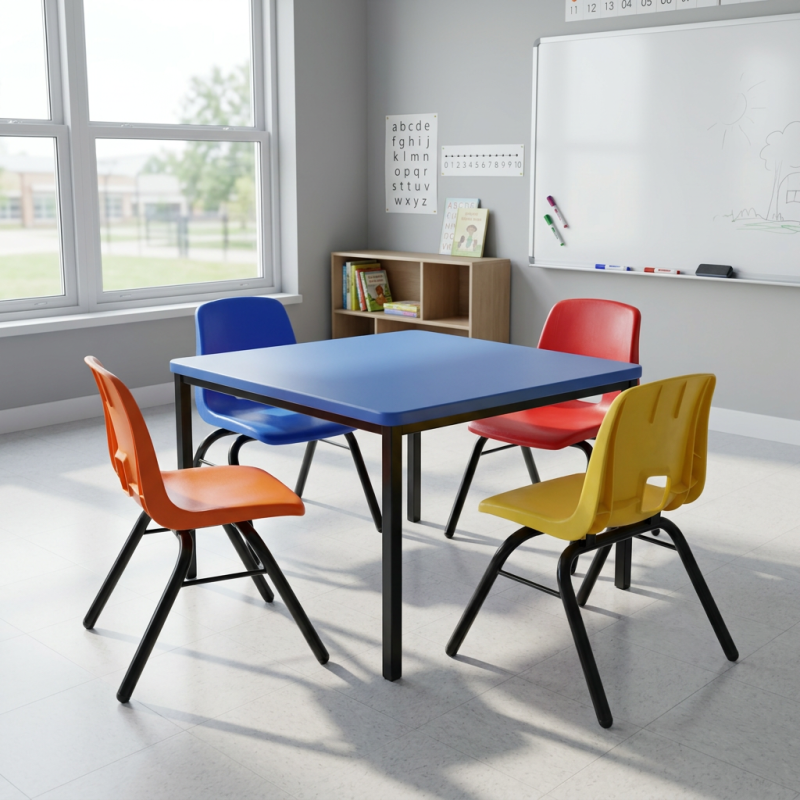 Mesa rectangular Arkan - MESAS ESCOLARES | LockersHergon México